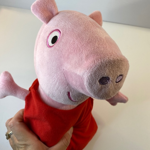 Peppa Pig | Toys | Peppa Pig Talking Plush 2 Doll Hug And Oink Stuffed ...